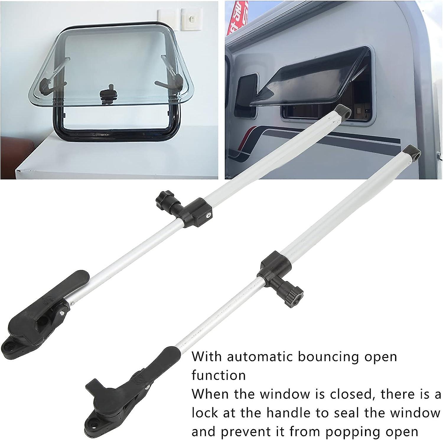 2pcs Caravan Window Arms, Rv Window Support Rod, 310435mm Telescopic ...