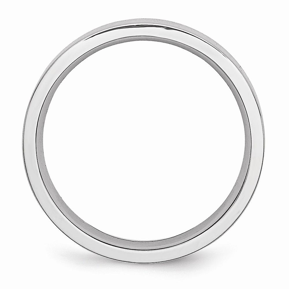 Kobalt Chrom flach Band gravierbare poliert 5mm Band Ring Schmuck ...