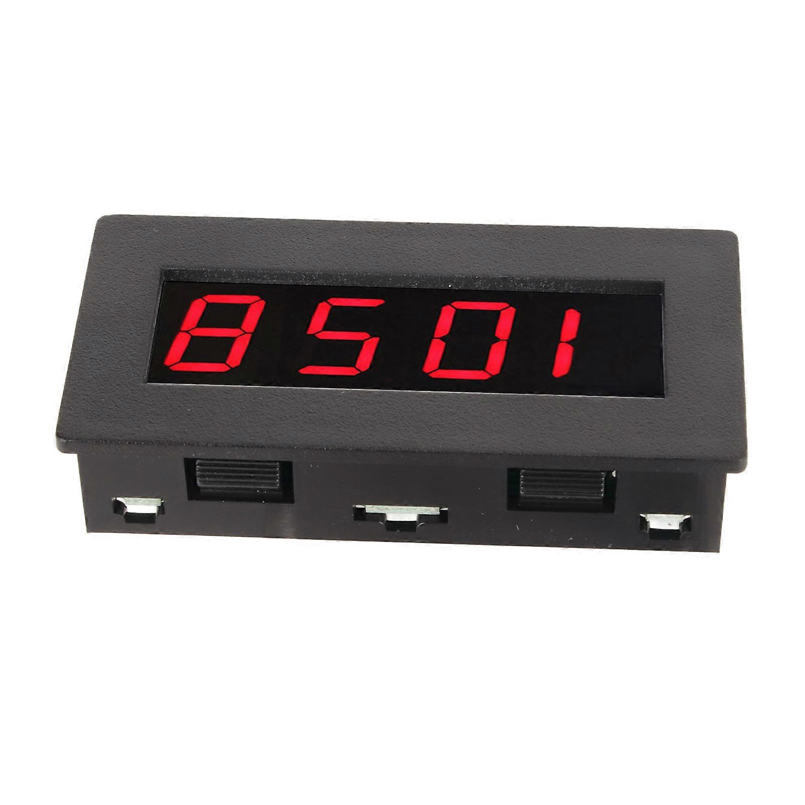 Digital Frequency Meter Speedometer DC 8 to 15V 0.56 in 5 to 9999 RPM 4 ...