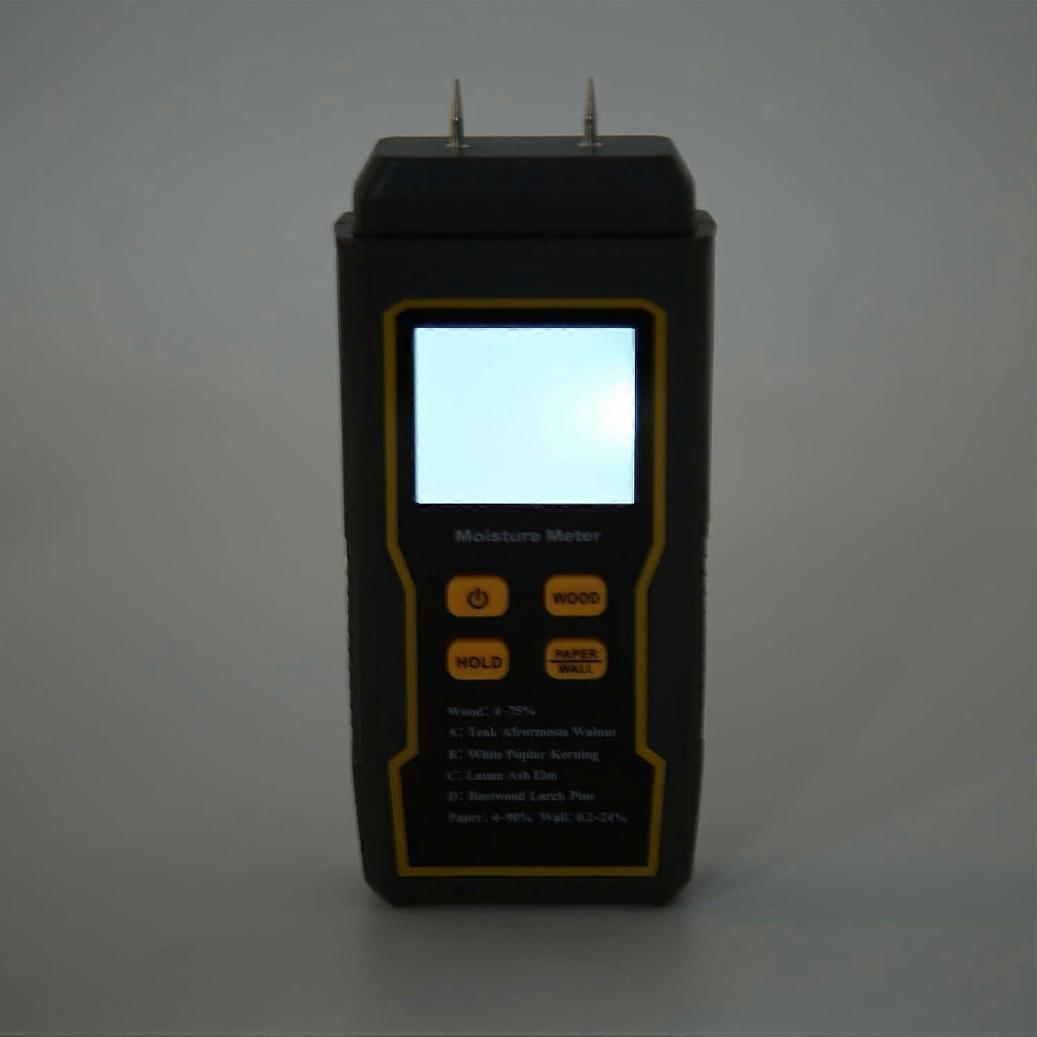 Moisture Tester, Backlight Lcd Display Water Leakage Detection 4 ...