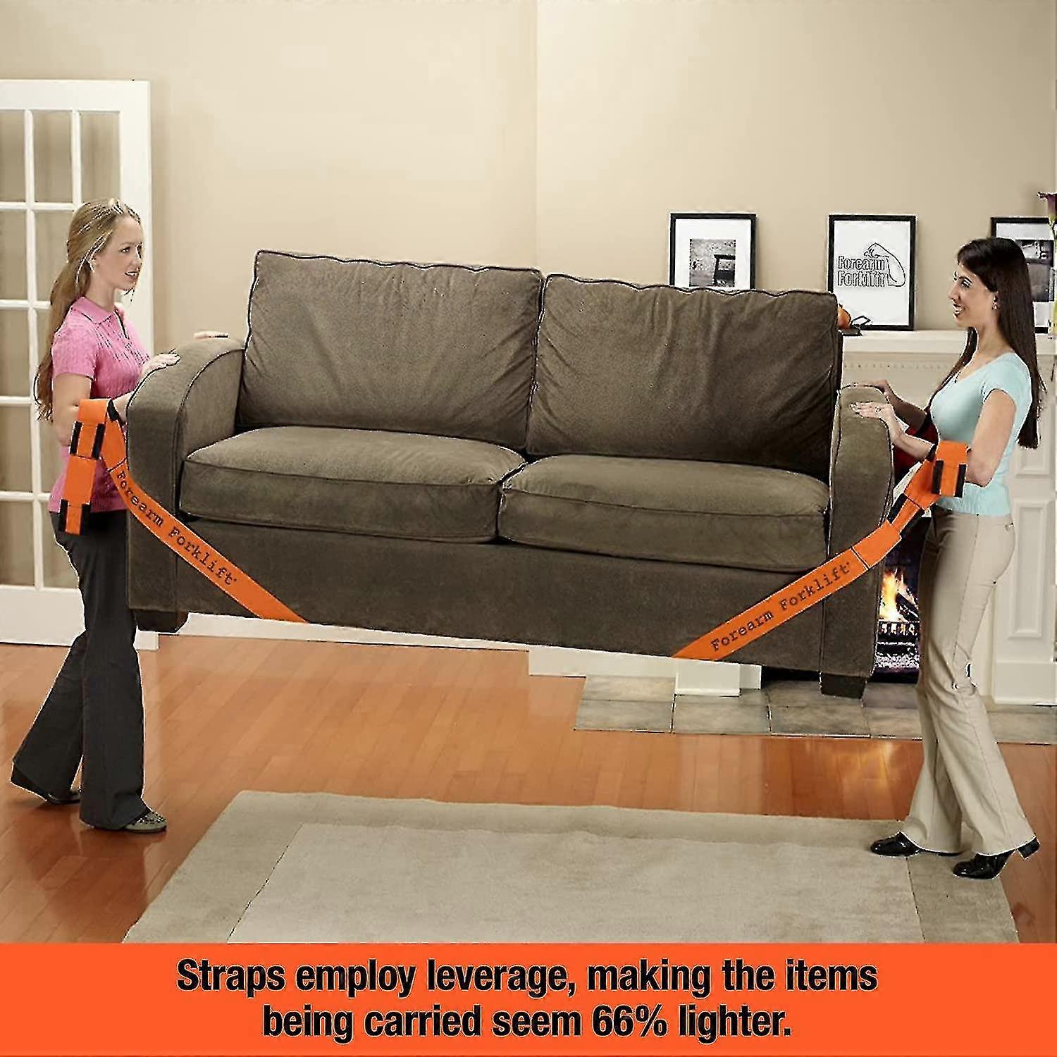 Shoulder Dolly Moving Straps - Lifting Strap For 2 Movers - Move, Lift ...