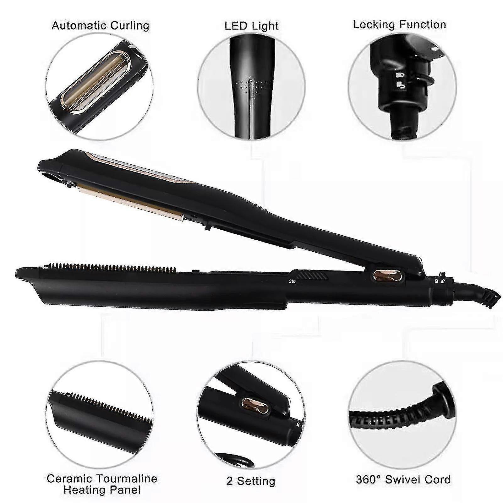Automatic Crimping Hair Iron Rotating Corn Hair Curler Crimper ...