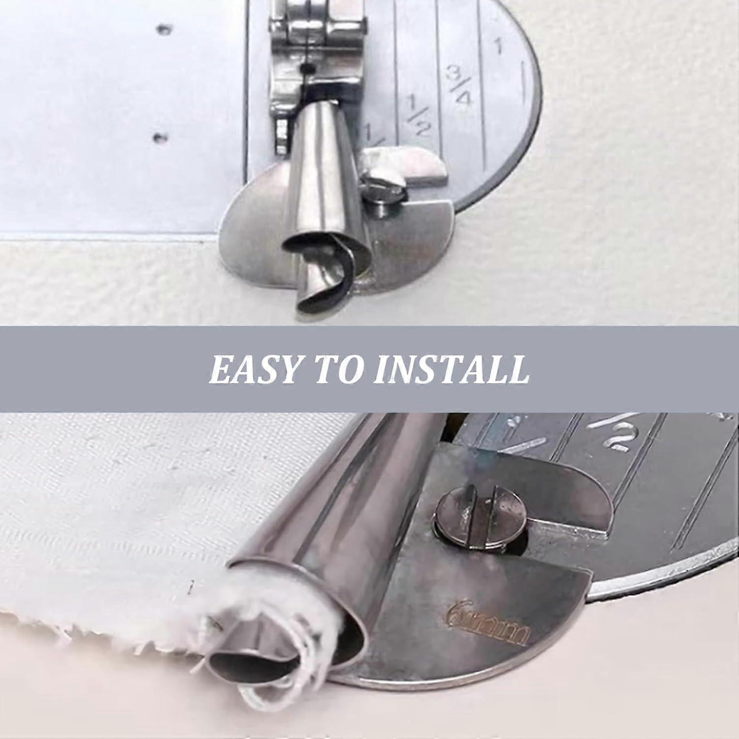 Sewing Rolled Hem Presser Foot, Wide Rolled Hem Presser Sewing Machine ...