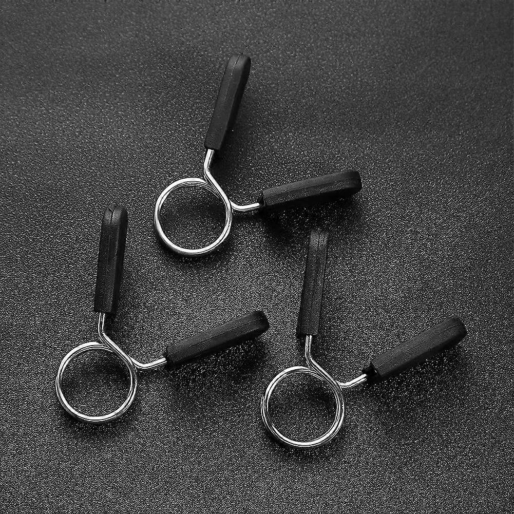 5Pcs 24Mm Spring Locks For Barbell Bars I Chromed Spring Clamps For ...