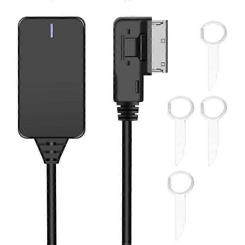 MMI Wireless Aux Bluetooth Adapter Cable Audio Music Auto Bluetooth for ...