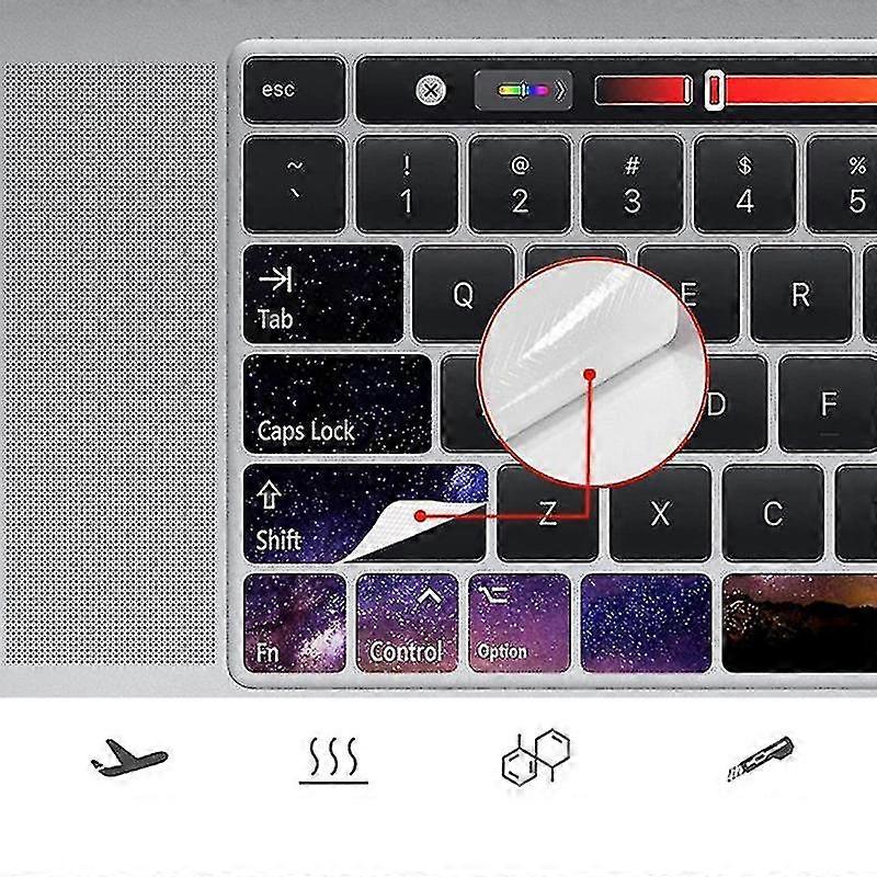 Keyboard Skin Stickers Keyboard Tearable Button Film Cartoon Cute ...