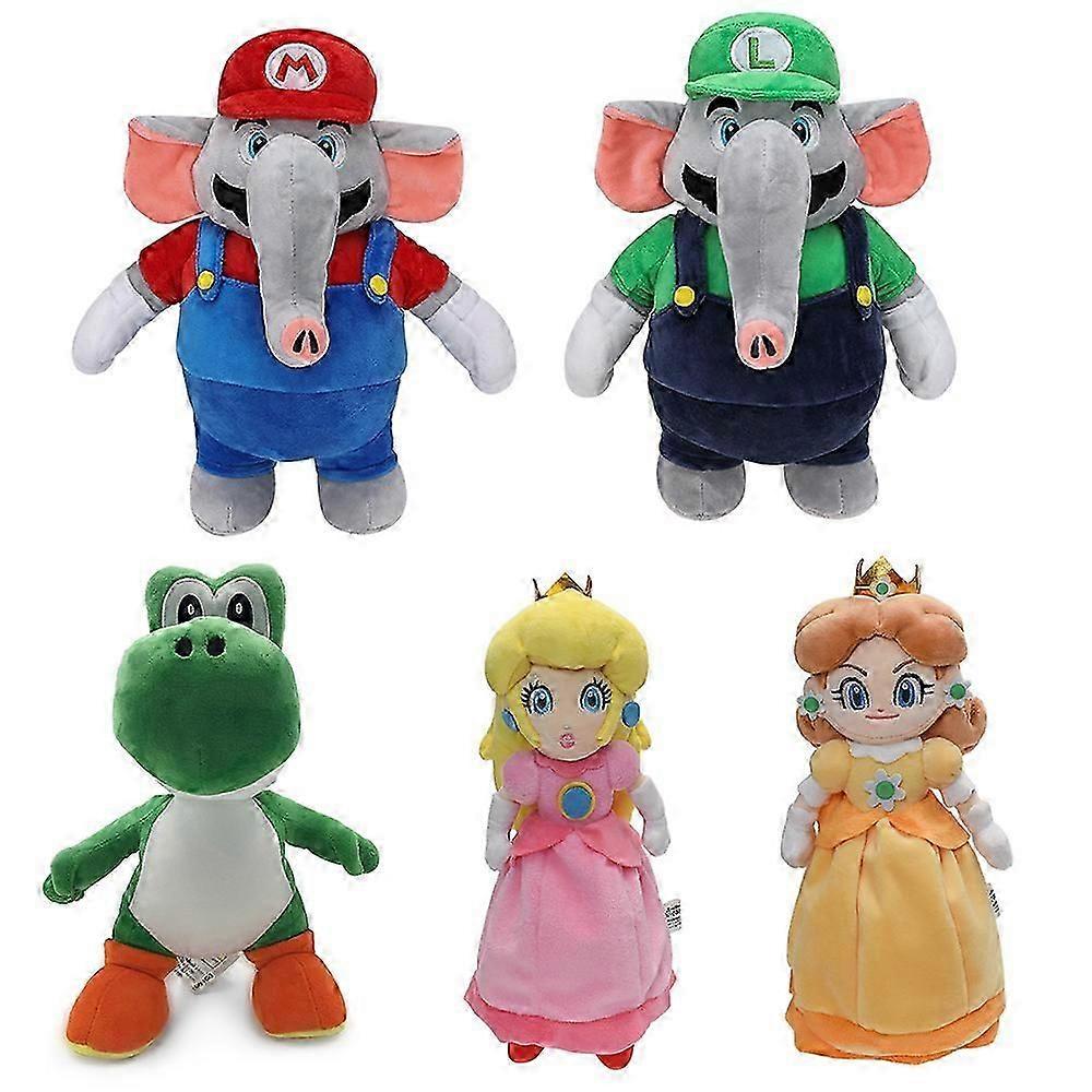 Super Mario Bros. WonderPlush Toy Mairo Luigi Princess Peach Daisy Toad ...