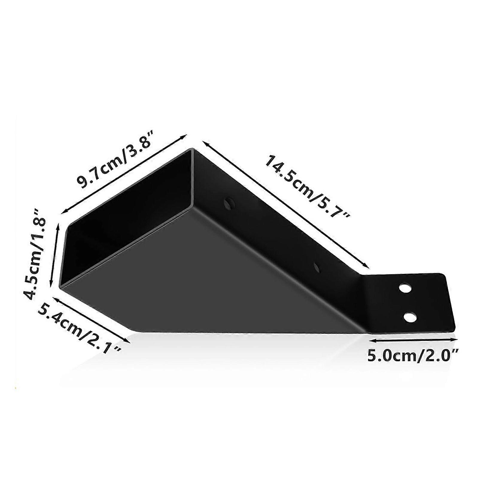 1/2Pcs Pergola Angle Support Bracket Stainless Steel 45-Degree Angle ...