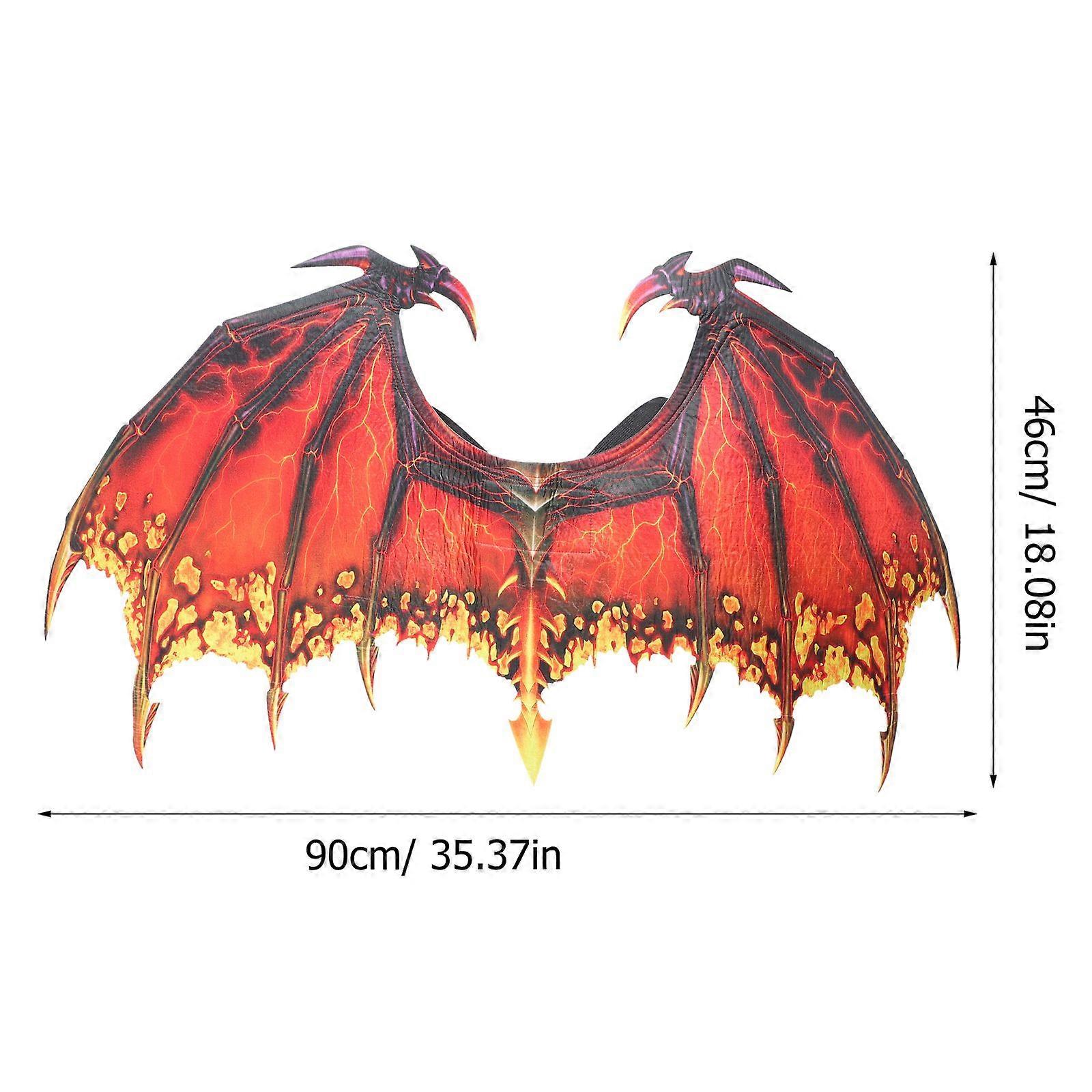 Halloween Cosplay Party Props Non-woven Dragon Wings Creative ...