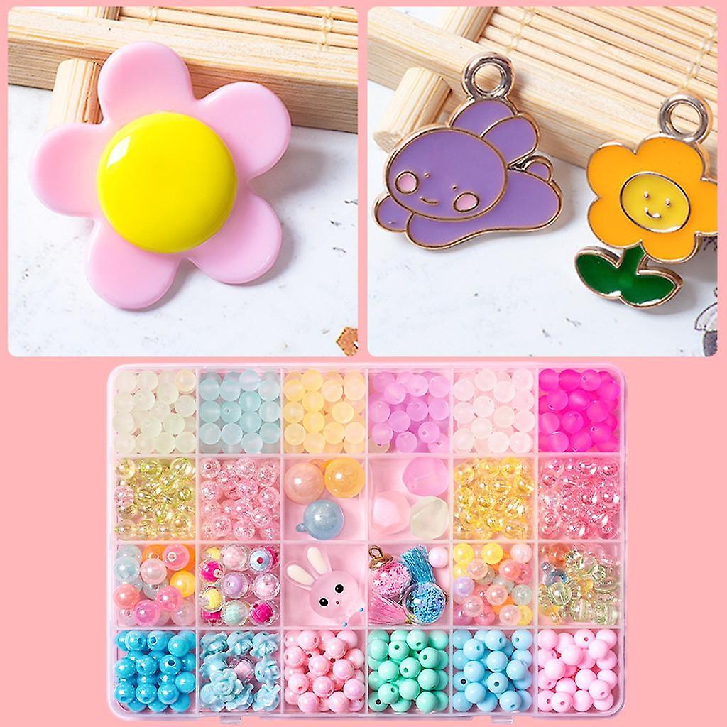 Perler sett for smykker gjør barn voksne barn lage diy halskjede ...