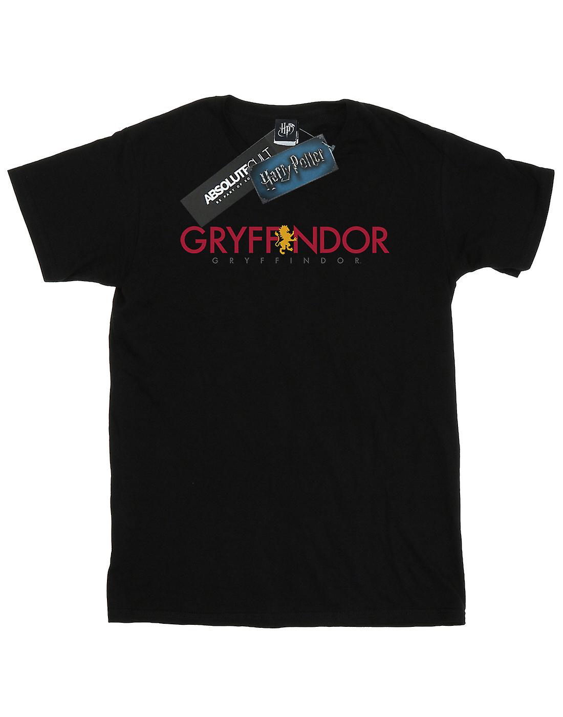 Harry Potter Men's Gryffindor Text T-Shirt | Fruugo UK