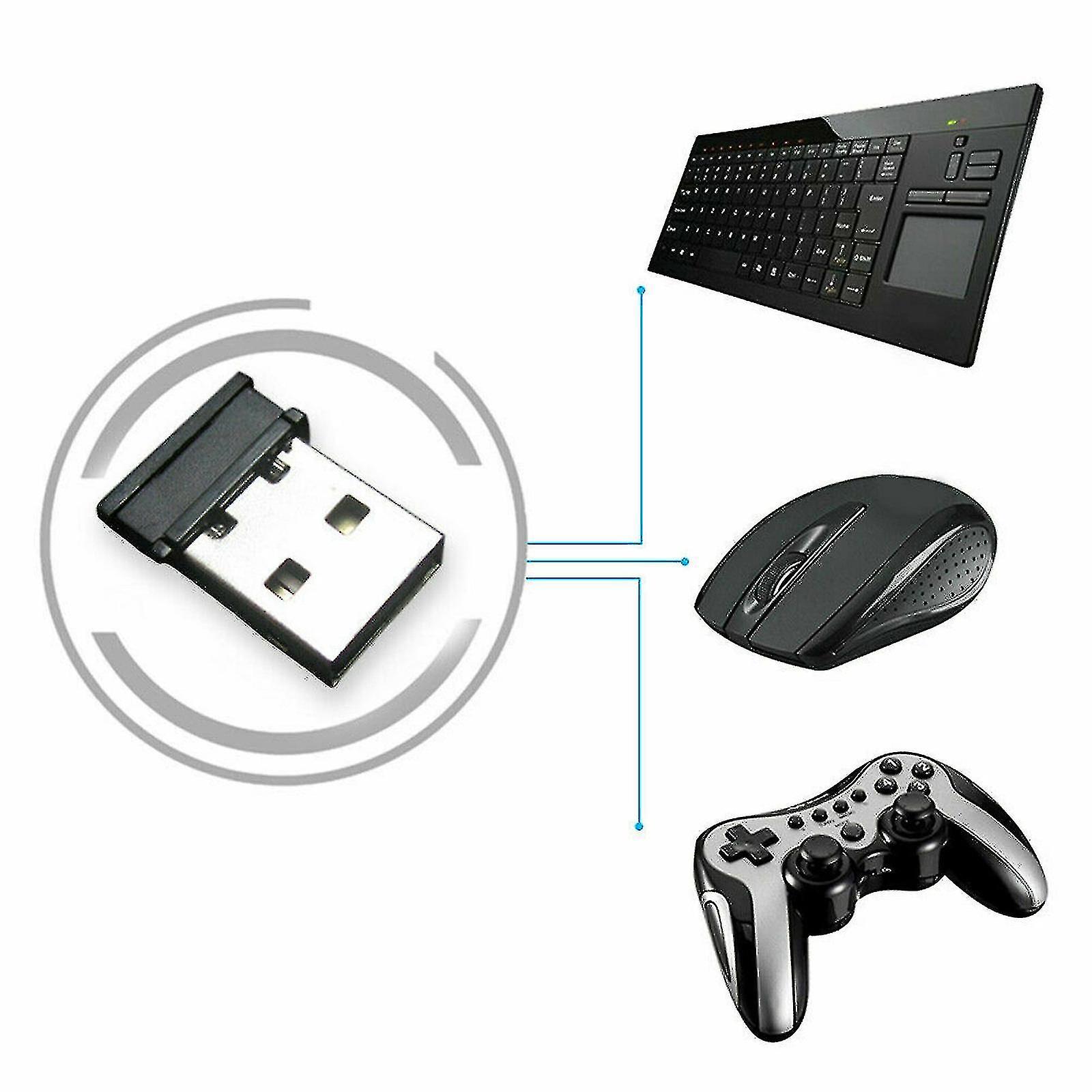 Universal 2.4g Wireless Receiver Usb Adapter Compatible With Computer ...
