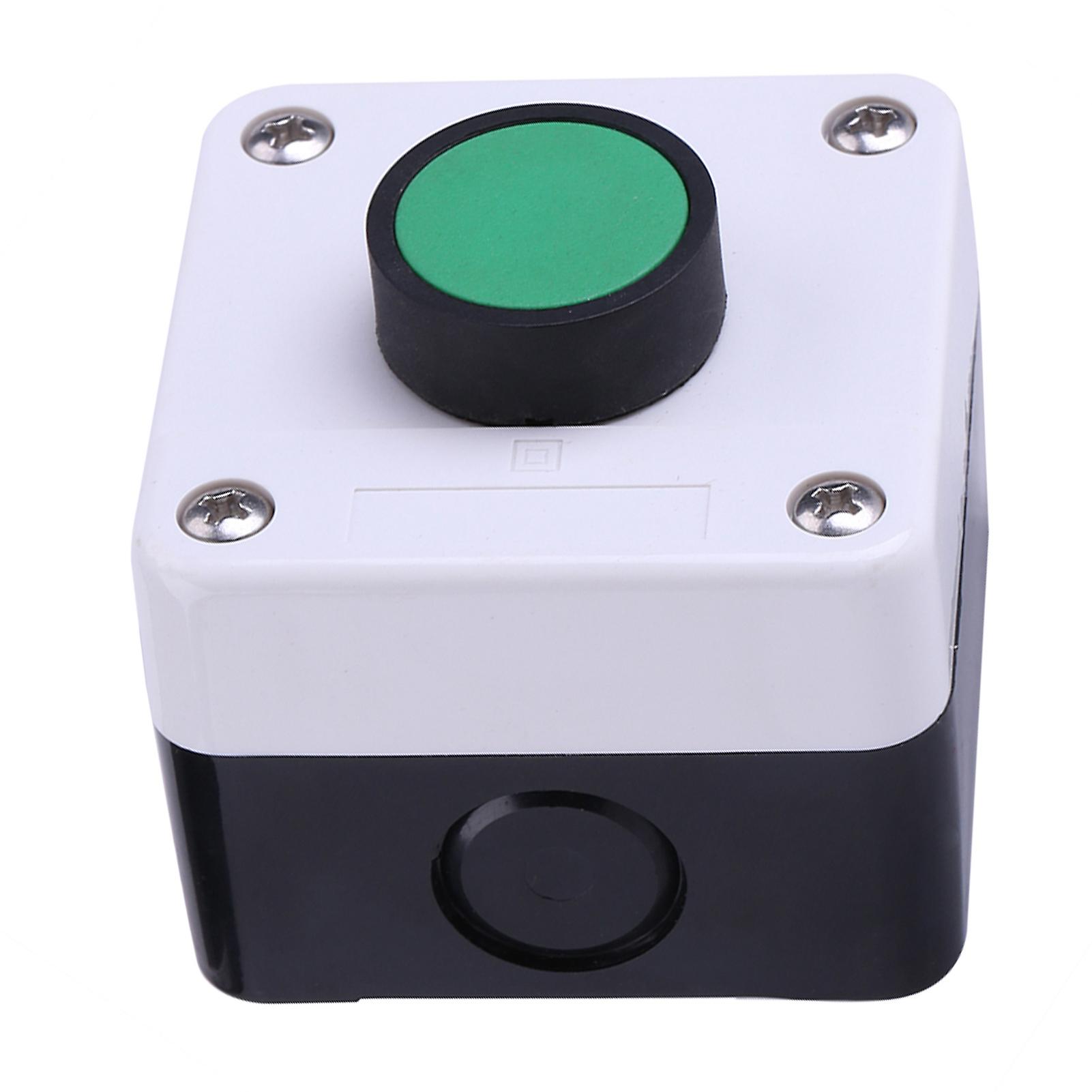 Weatherproof Green Push Button Switch One Button Control Box For Gate ...