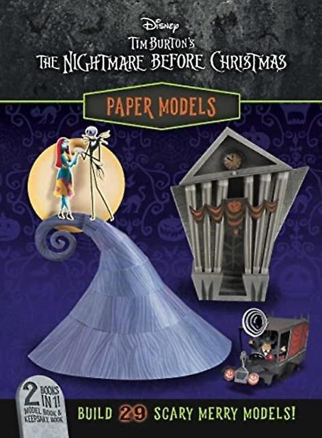 Disney Tim Burtons The Nightmare Before Christmas Paper Models by Arie ...