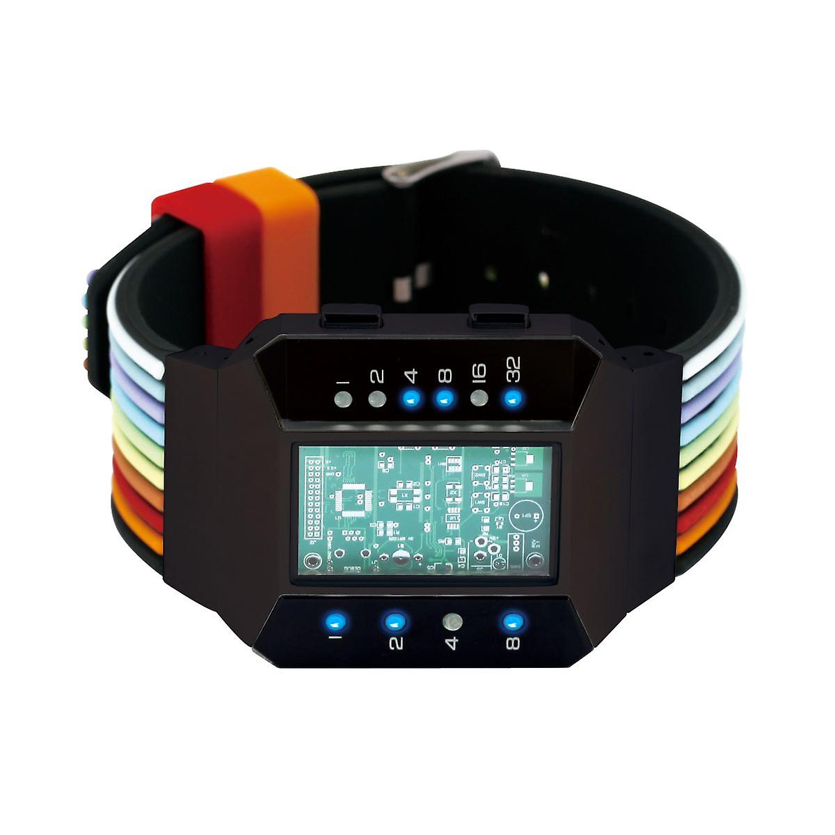 THE ONE Watch Men's Binary Wristwatch Split Screen SC202B6 | Fruugo IE