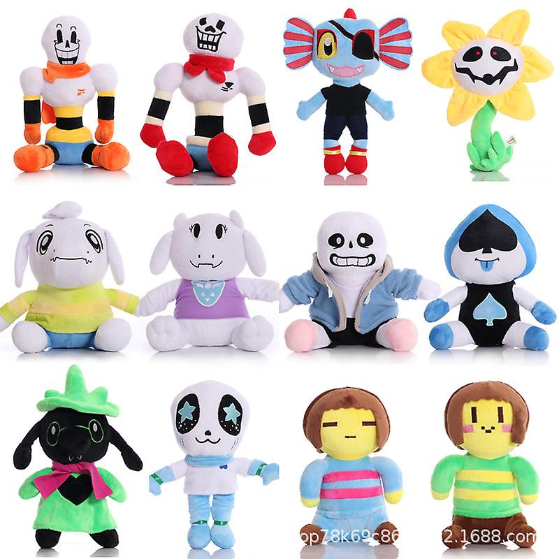 Legend has it that plush dolls from the Undertale game are surrounded ...
