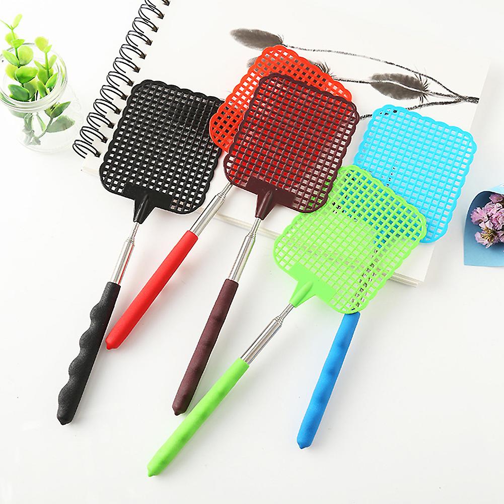 Telescopic Fly Swatter Extendable Anti Mosquito Pest Summer Home ...