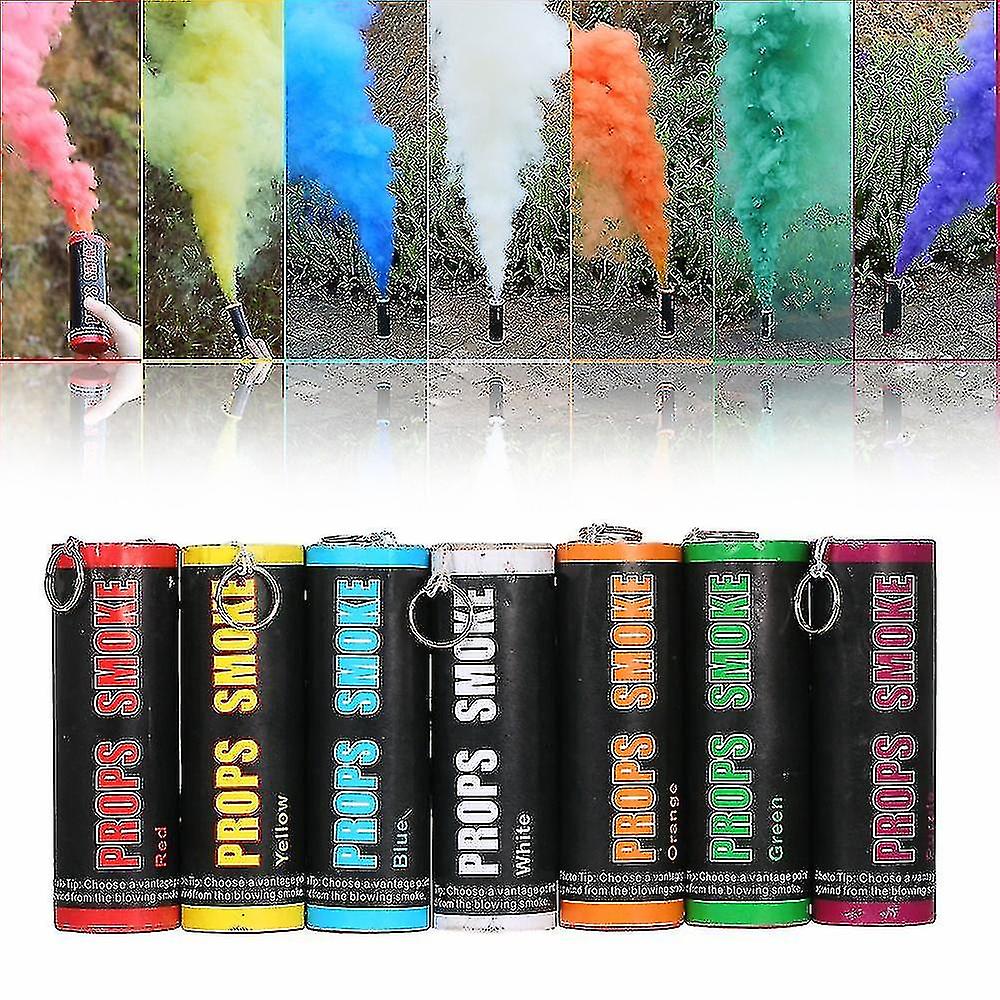 Colorful Smoke Effect Show Smoke Photography Prop Pull Ring Type Color ...