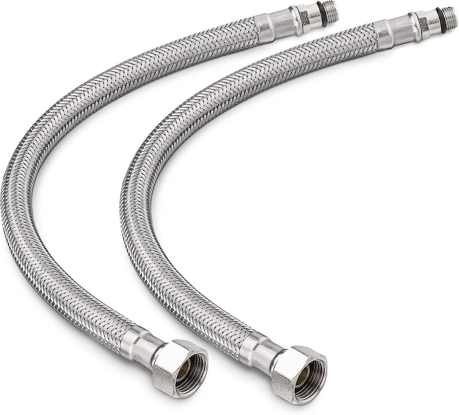 Flexible Kitchen Hose 30cm Set Of 2 Standard Connection Tubes G3/8 X ...