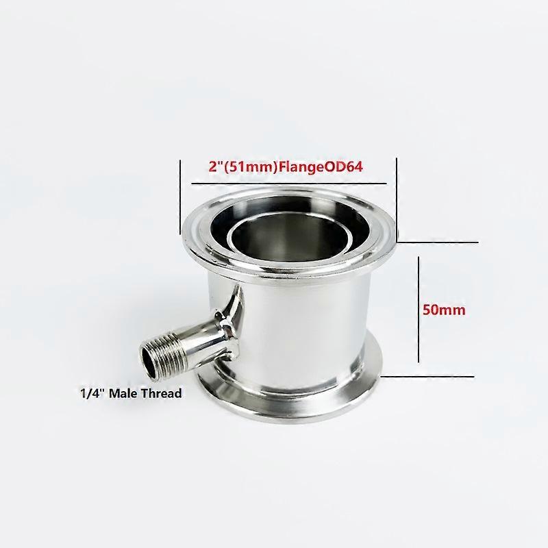 2(51mm)flangeod64 Rectification Module With 1/4 Male Thread Stainless ...