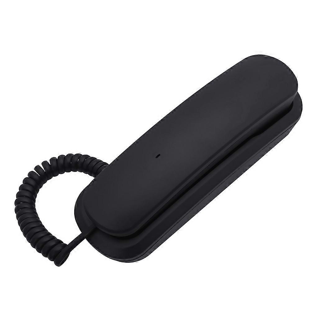 Fixed Landline Wall Telephone Portable Mini Phone Wall Mountable ...