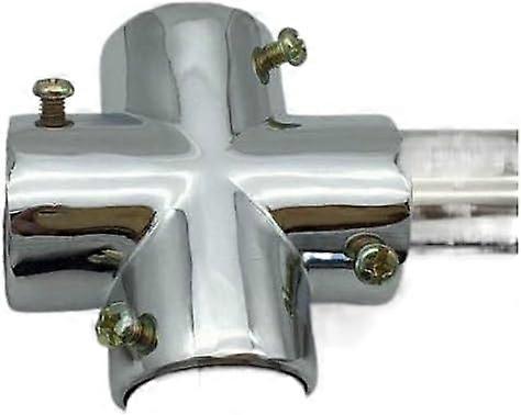 Round pipe connector zinc alloy tee right-angle four-way T-pass elbow ...