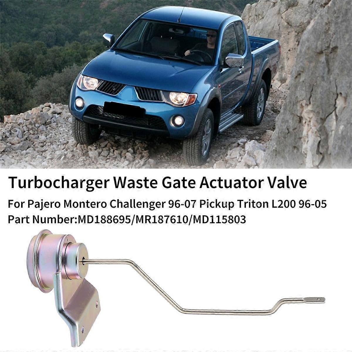 Turbocharger Waste Gate Actuator Valve for Montero 96-07 Pickup Triton ...