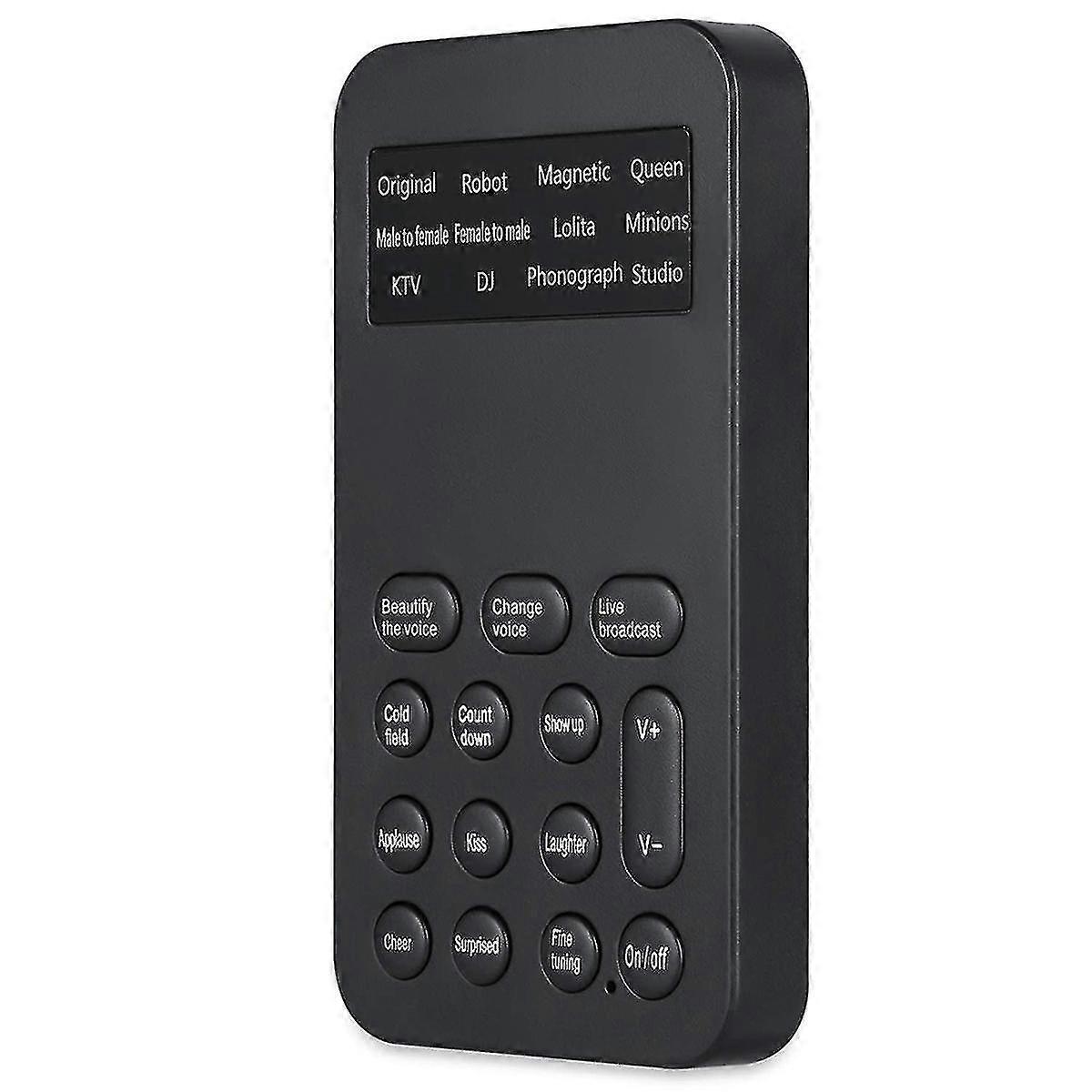 Voice Changer Handheld Microphone Voice Changer with Sound ...