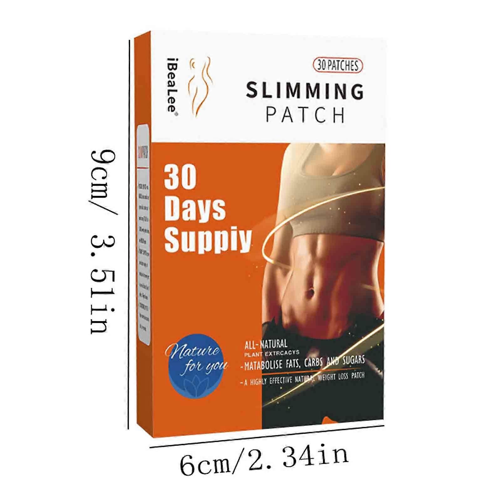 Body Plant Herbal Energy Film Lazy Belly Button Stickers Small Waist ...