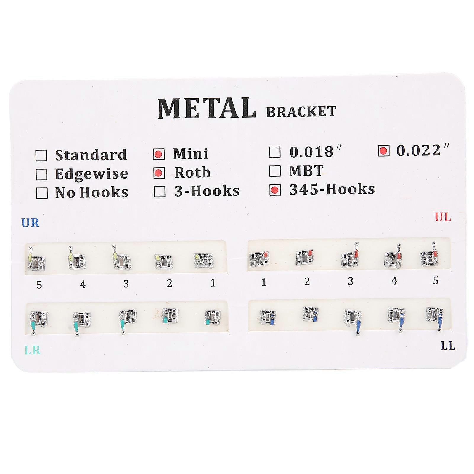 Orthodontic Treatment Brackets Braces Dental Orthodontic Stainless ...