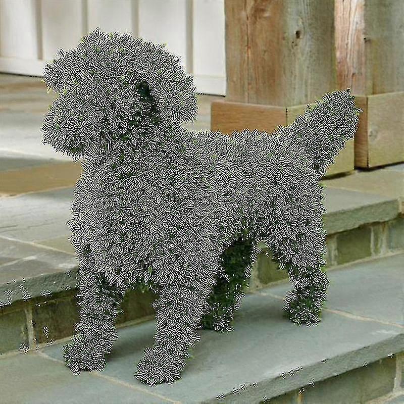 Decorative Peeing Dog Topiary Realistic Ornament Home Indoor Outdoor ...