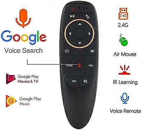 Air mouse remote control 2.4G wireless voice remote control and ...