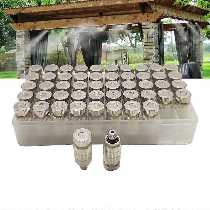 50 Pcs Stainless Steel High Pressure Atomization Nozzle Garden ...