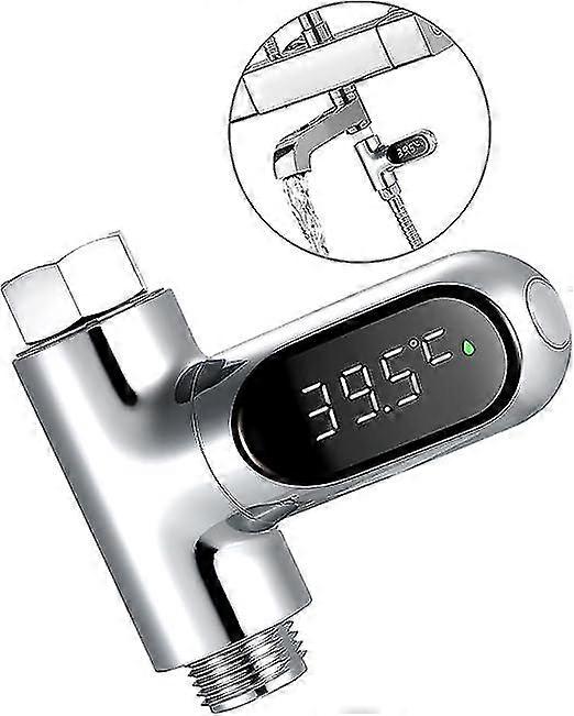 Led Water Thermometer Digital Display Shower Temperature | Fruugo UK