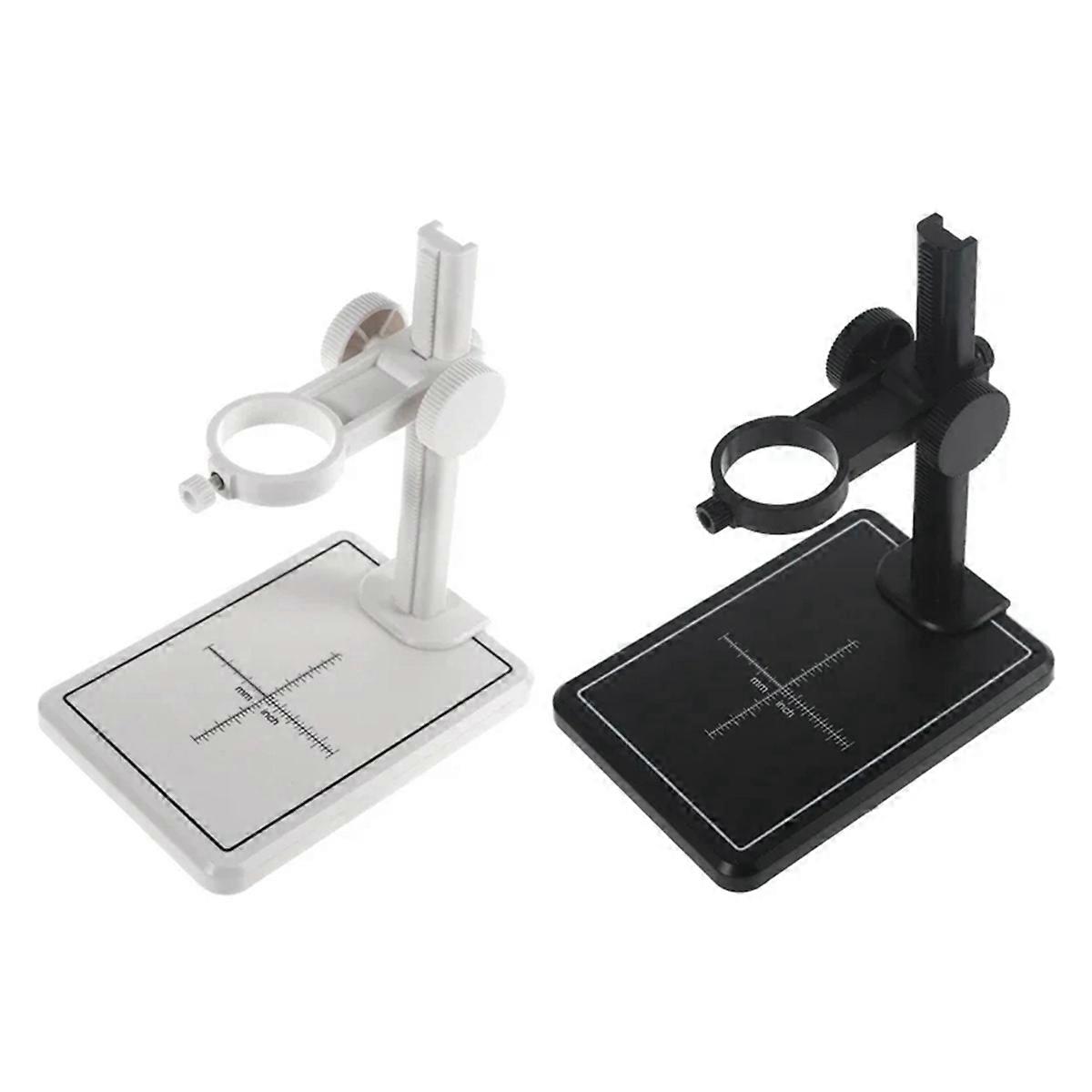 Microscope Stand with Scale Adjustable Stand Holder Bracket Large Base ...