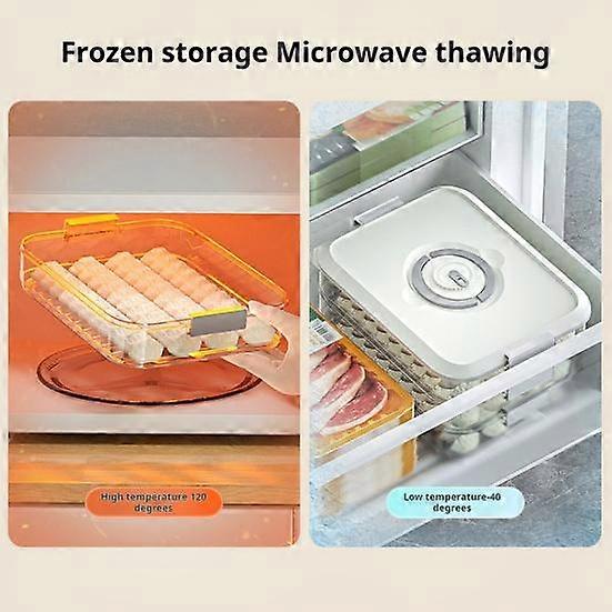 Deli Meat Container Dumpling Storage Box Multiple Layer BPA-Free ...
