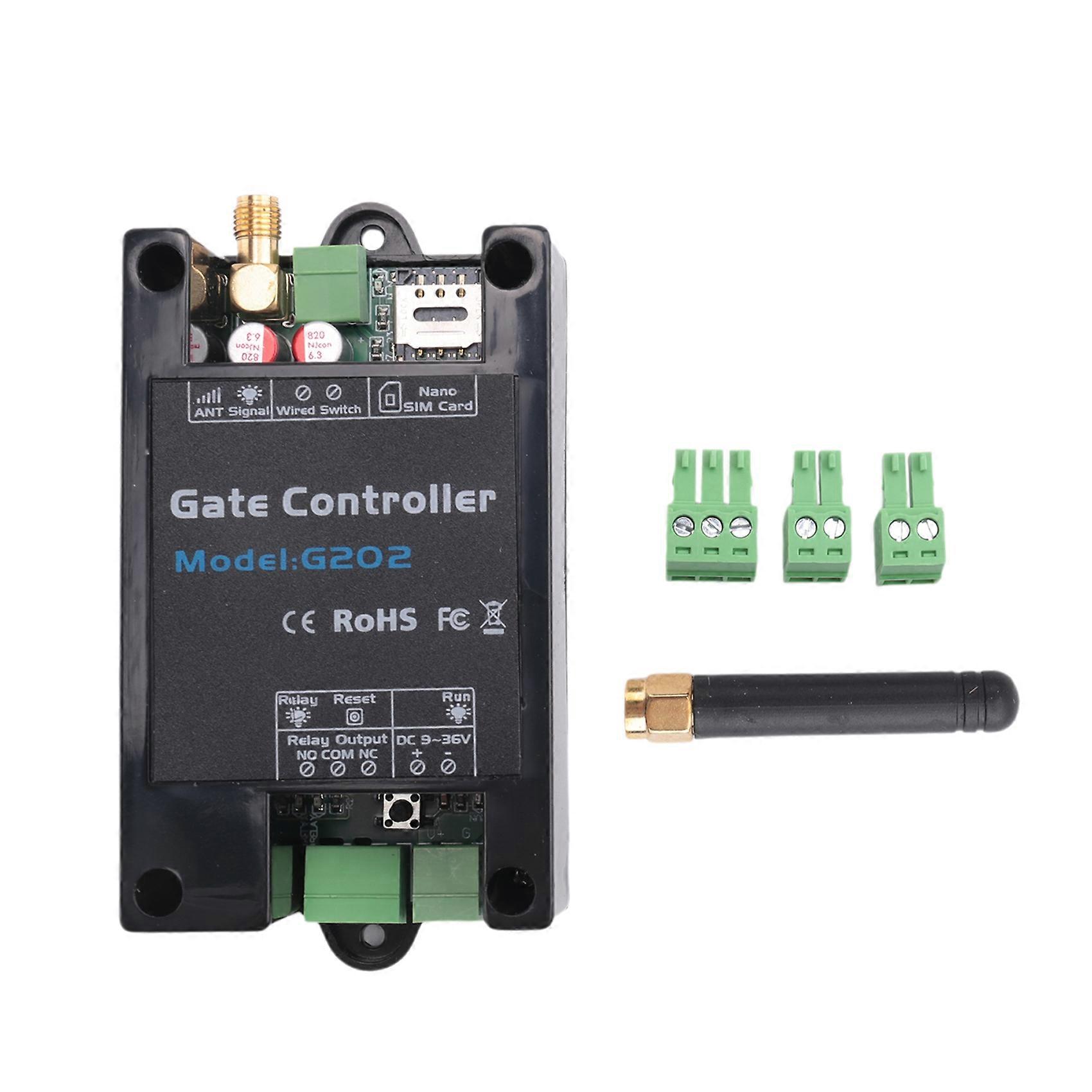 G202 GSM Gate Door Opener 4G Single Relay Switch Mobile Phone Electric ...