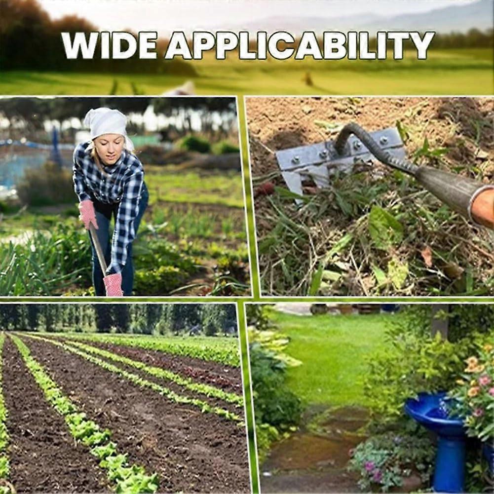 Gardinea Iron Weeding Rake, Garding Iron Rake 2.0, 5/6/7/8 Teeth Carbon ...