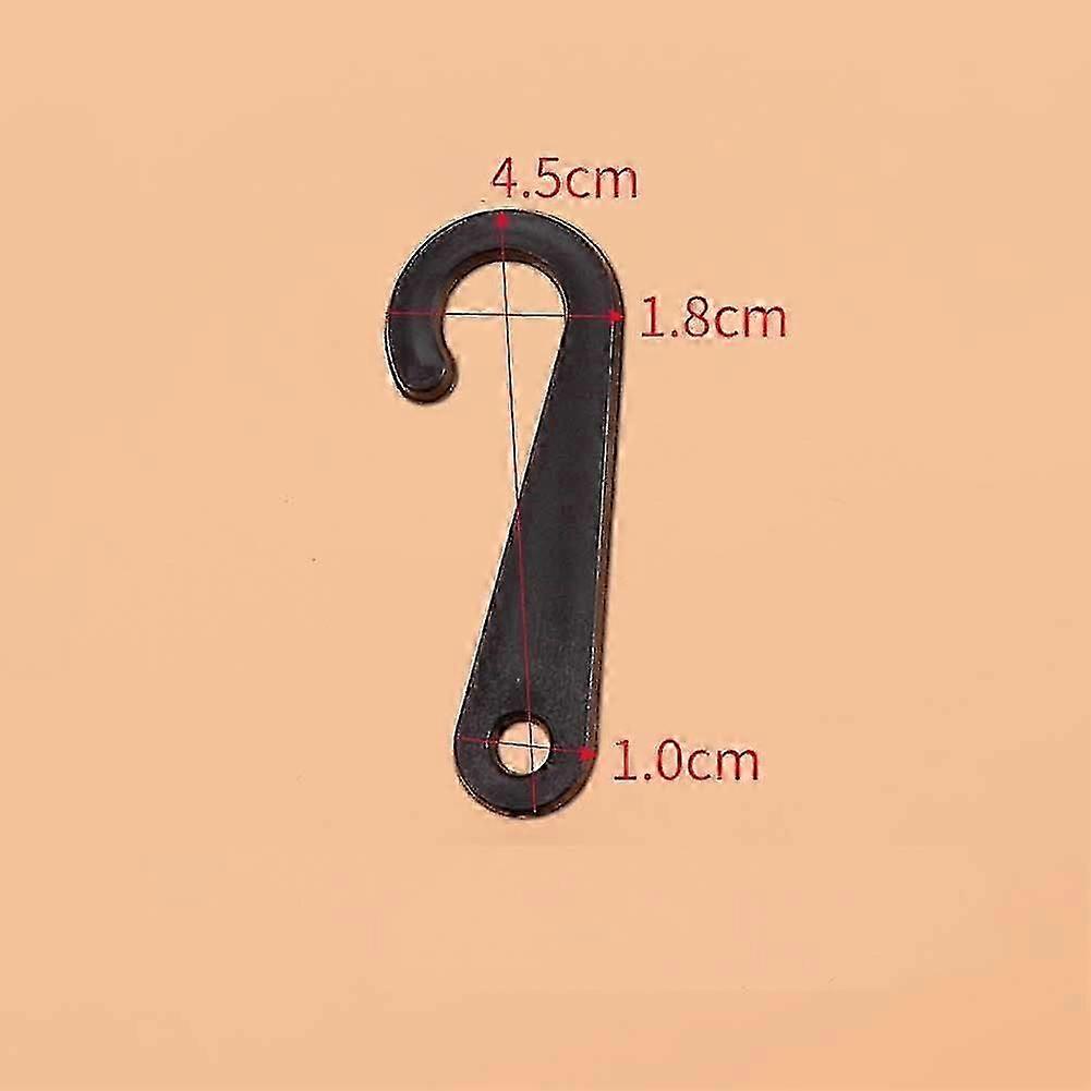 500 Pcs Plastic J-hooks 1.8 Inch Sock Display Hooks For Socks Retail ...