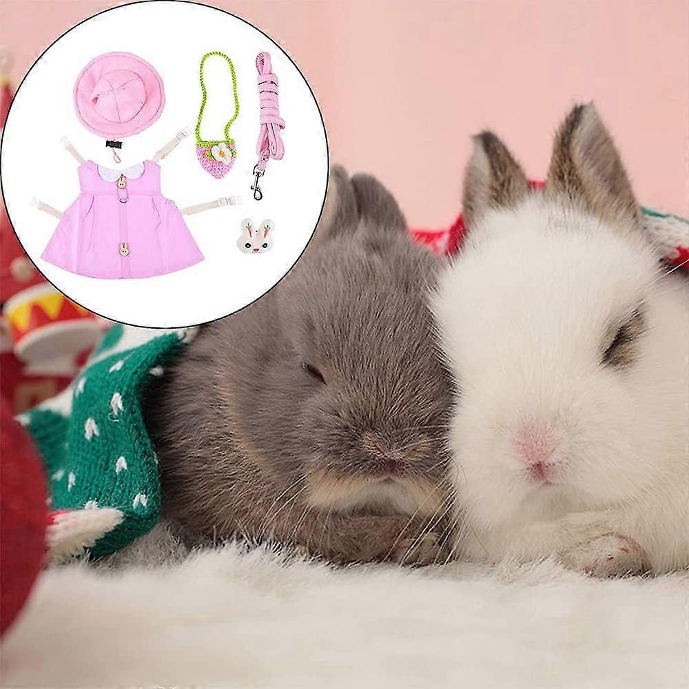 Pet Dress Small Animals, 1 Set Pet Rabbit Clothes, Pet Rabbit Costume ...