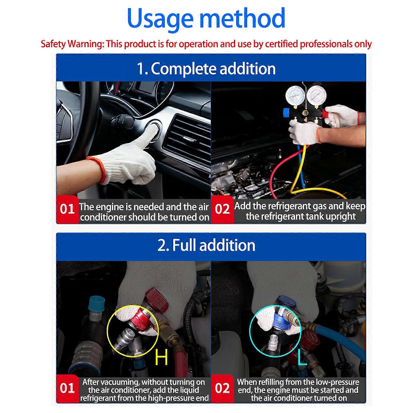 AC Recharge Kit Car Refrigerants 200G Automotive Refrigerants ...