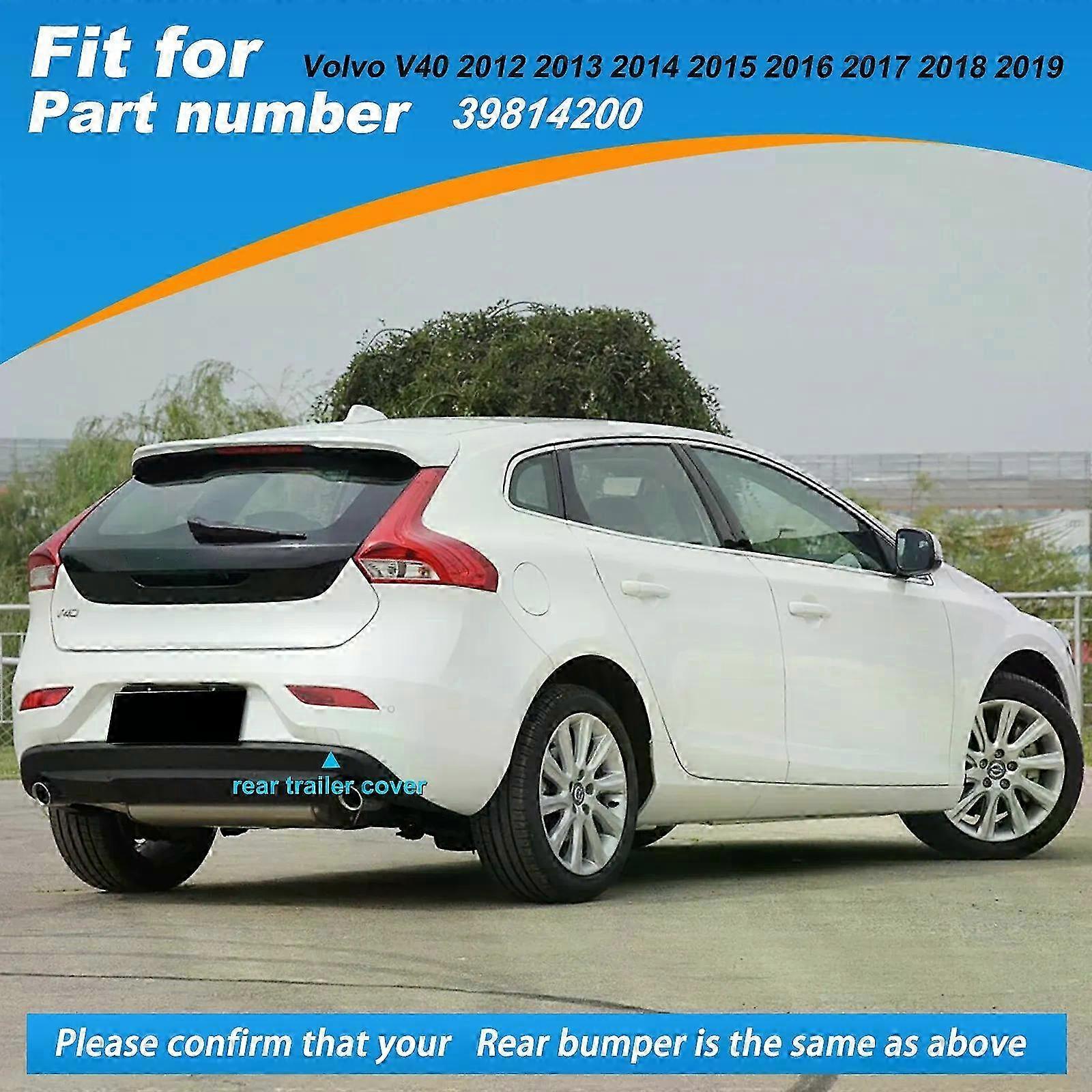 Rear Bumper Tow Hook Cover Cap Eye For volvo v40 2013 2014 2015 2016 ...