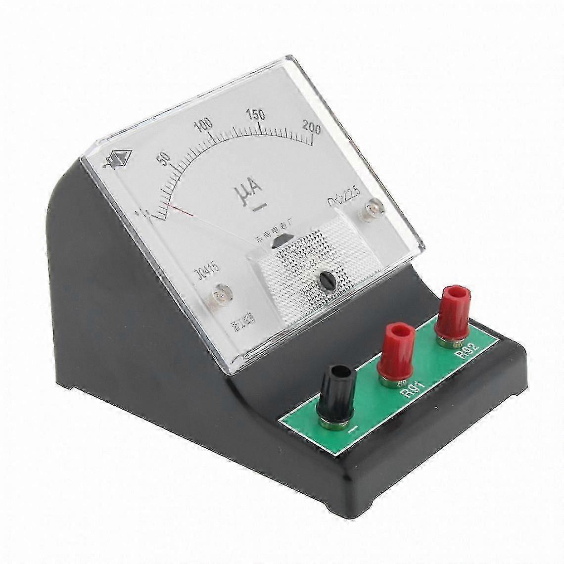 Laboratory Current Meter Ammeter, 0-200 Microamps, High Resolution for ...