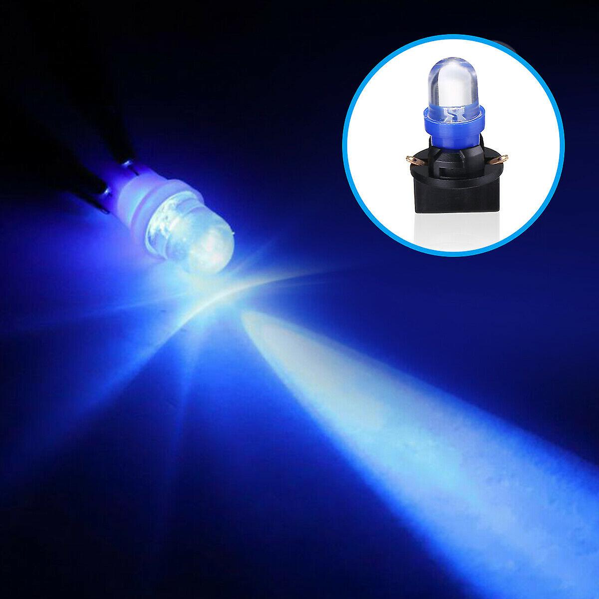 10x Blue T10 194 Led Bulbs For Instrument Gauge Cluster Dash Light W ...