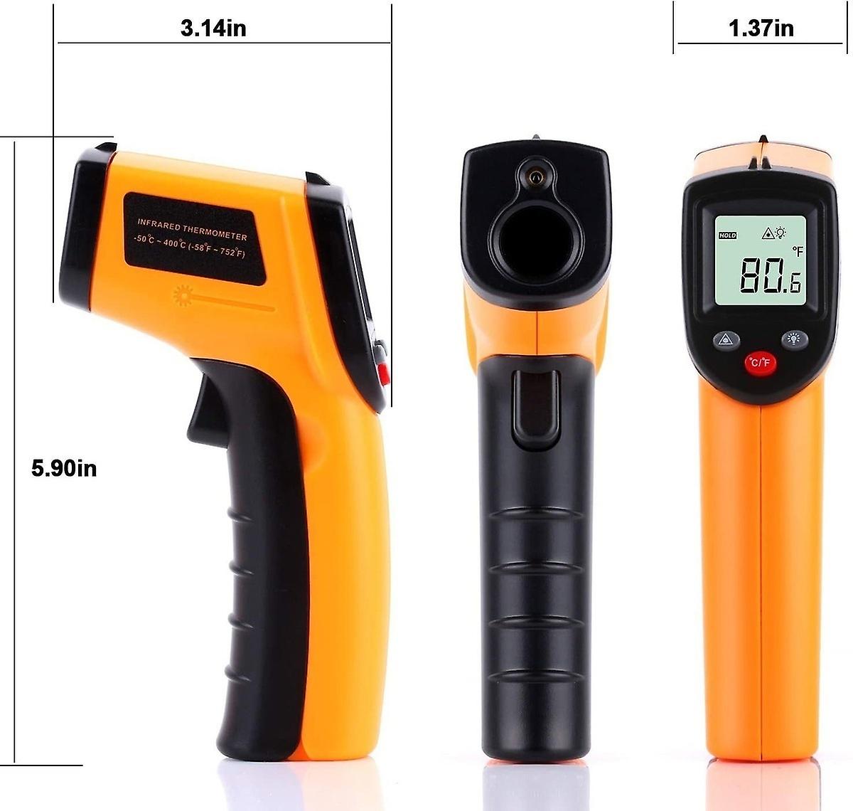 Digital Infrared Laser Kitchen Thermometer (-50-400c) Infrared ...