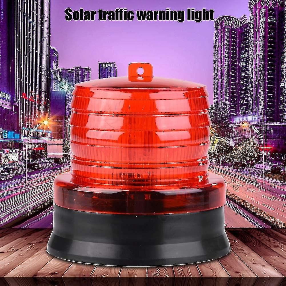 Warning Light Flashing Solar Emergency Backup Magnetic Led Beacon ...