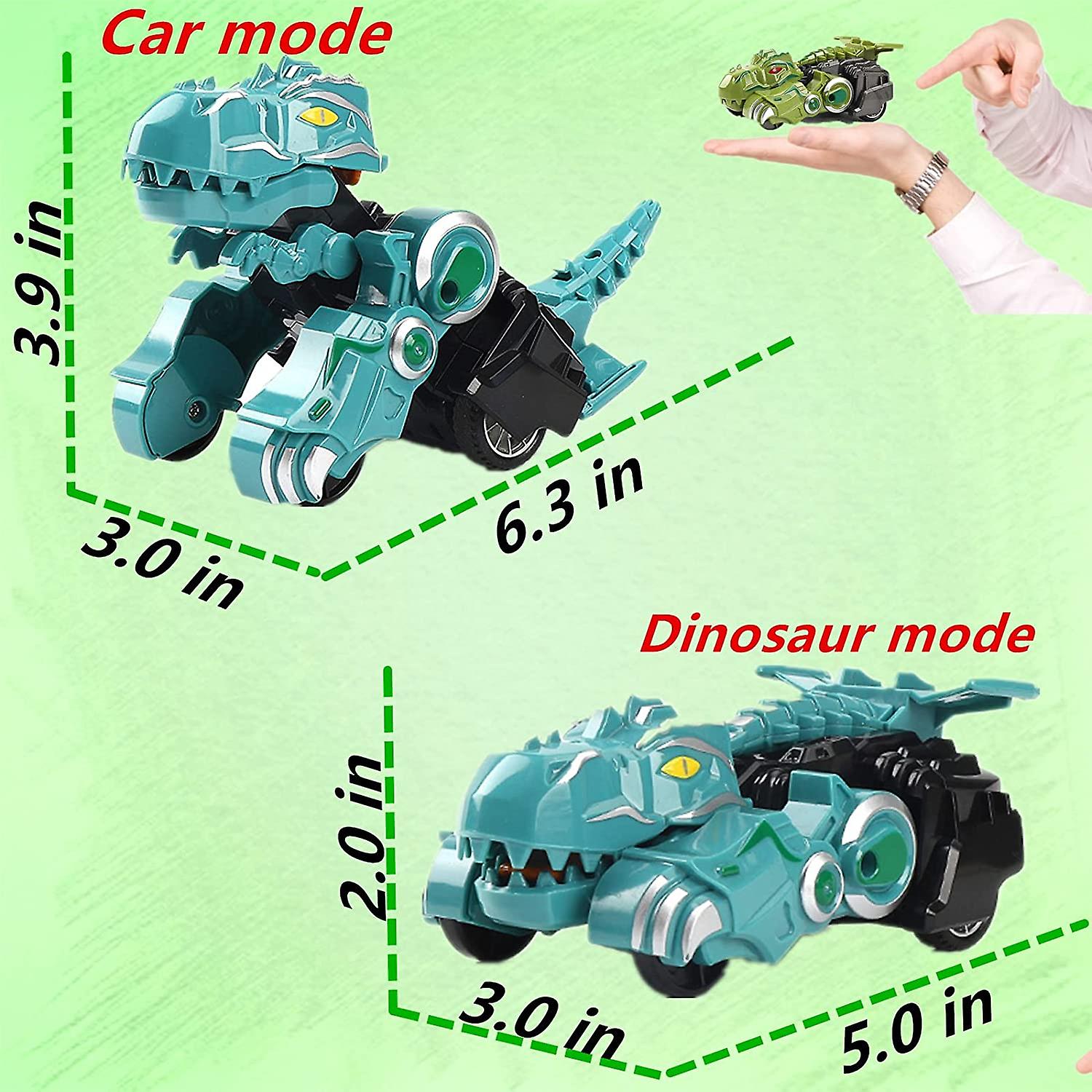 Dinosaur Inertia Car Toys For Kids 3-5 Year Boys And Girlst- Rex ...