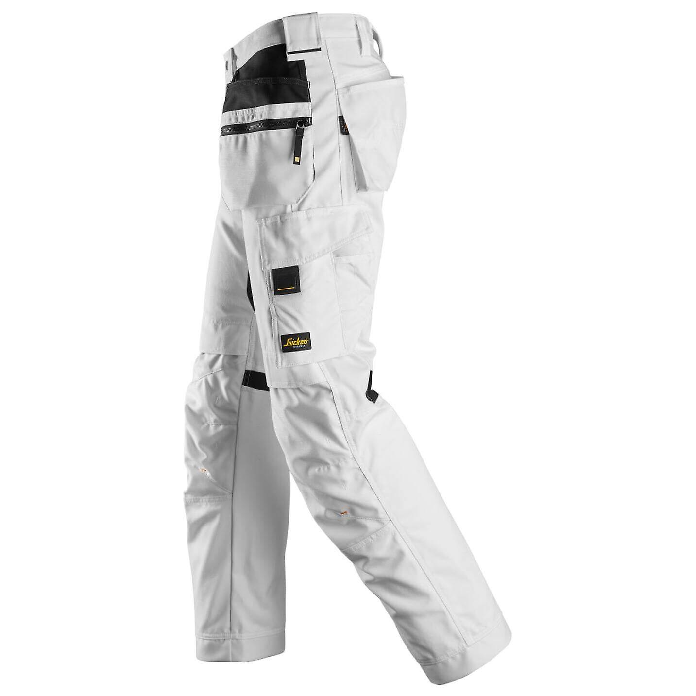 Snickers 6224 Allroundwork Canvas Stretch Work Trousers With Holster ...