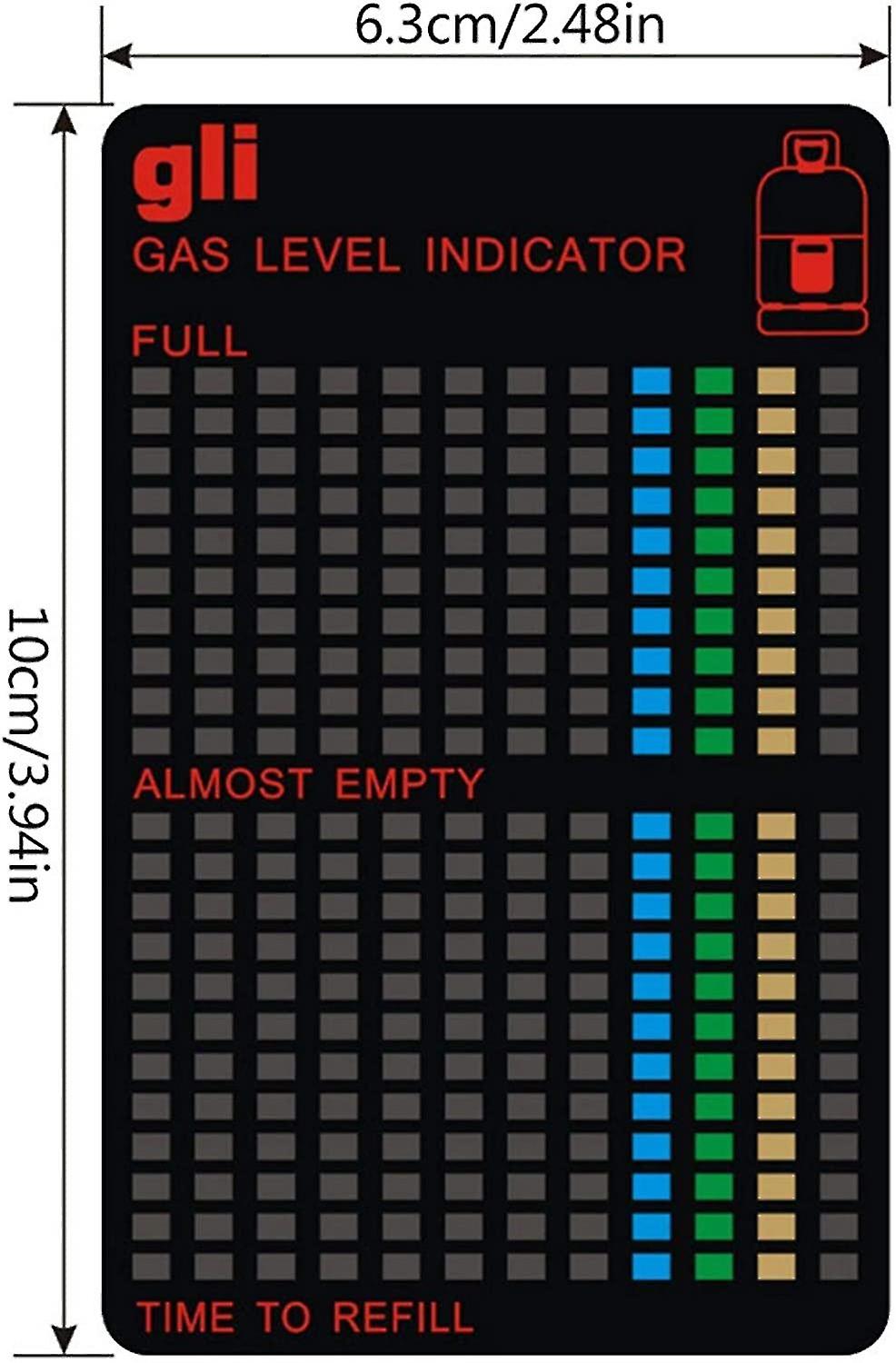 Magnetic Level Indicator Gauge Propane LPG Tank Bottle Level Indicator ...