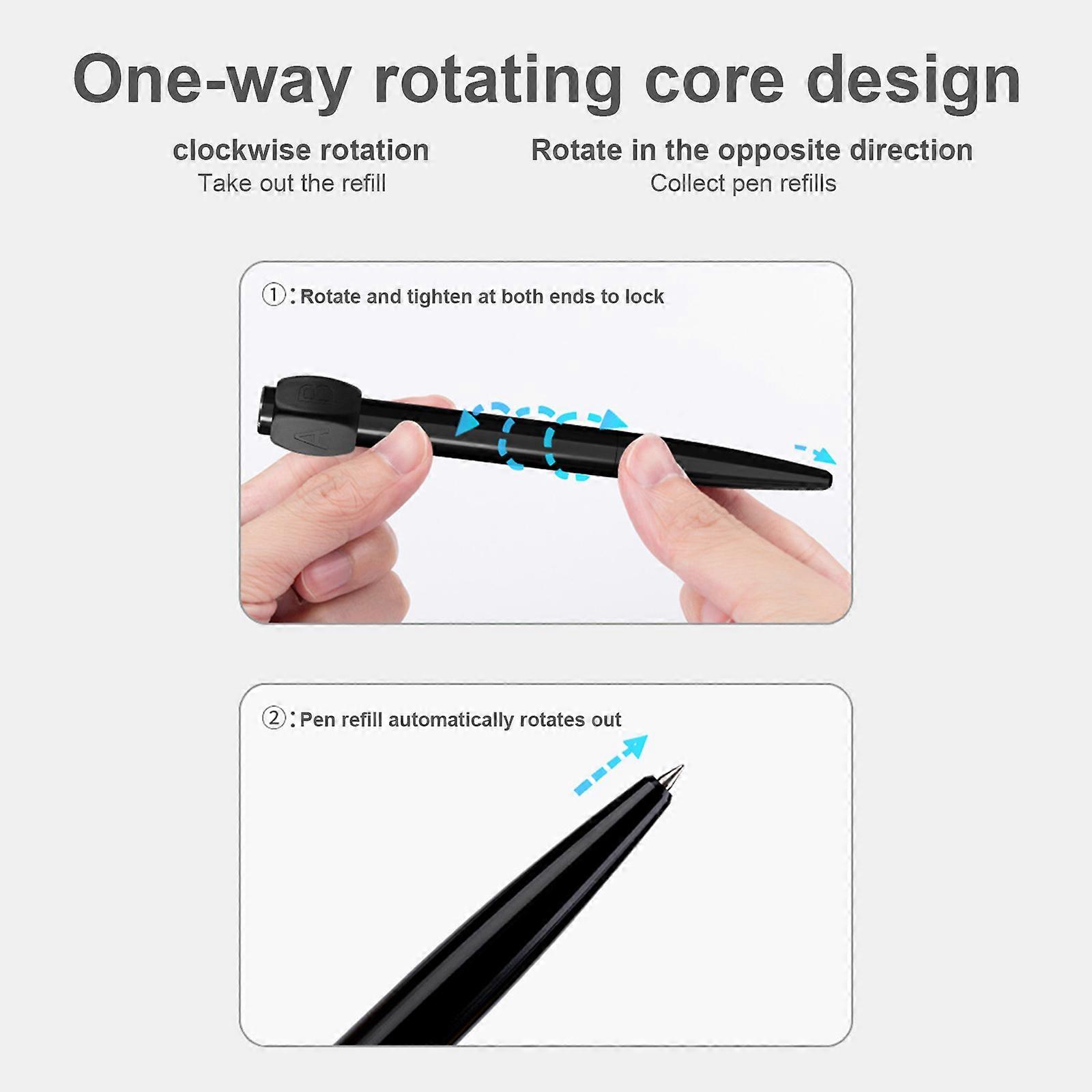 Fidget Spinner Pen Fidget Pen Spinner with ABCD Rotation Cap Creative ...